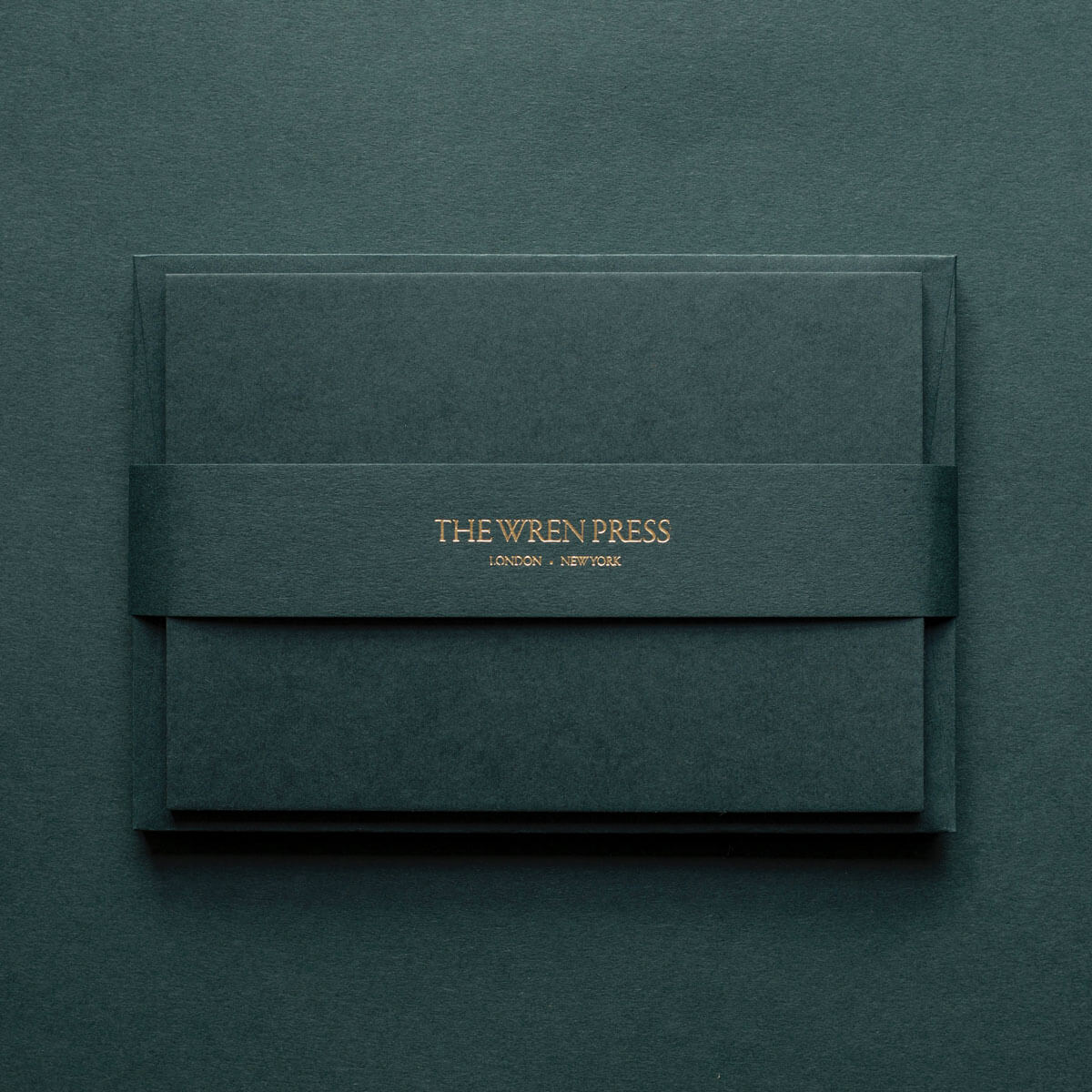 Racing Green Notecards, Set of 10 | The Wren Press, Mayfair