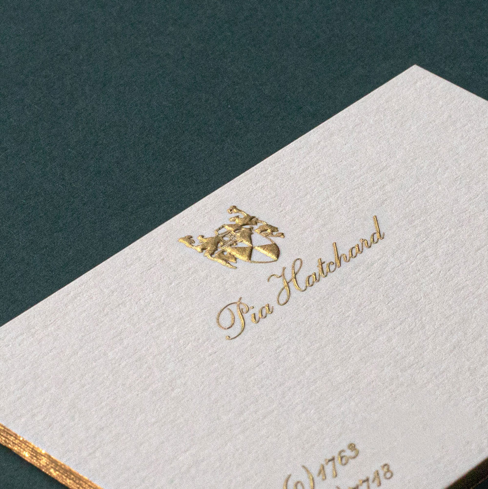 Die Stamping | Fine Printing Techniques | The Wren Press