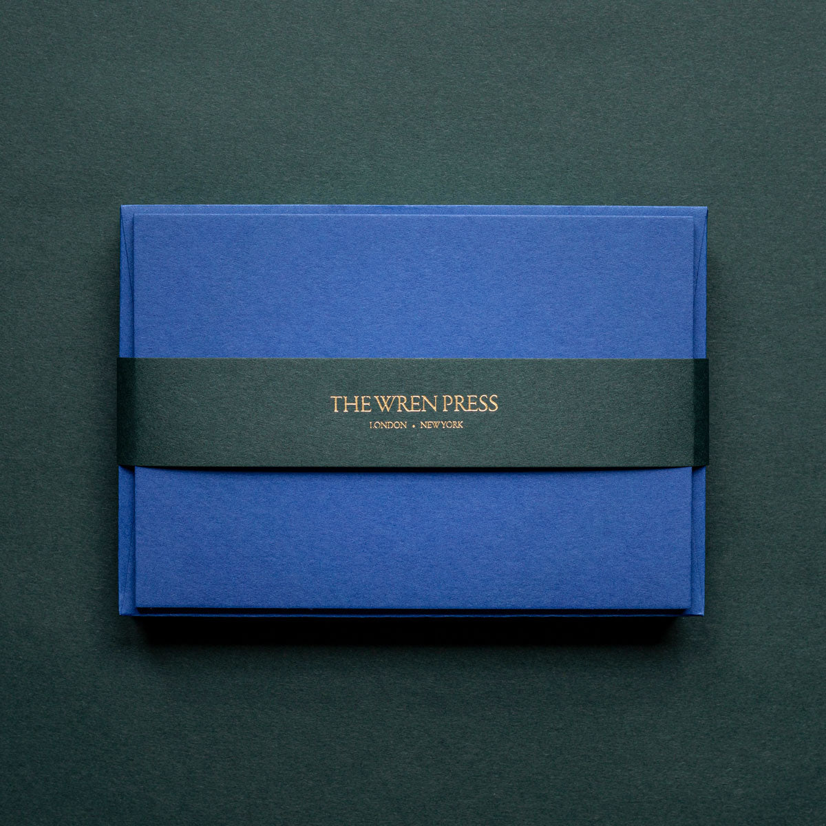 Sapphire Blue Notecards, Set of 10 | The Wren Press, Mayfair