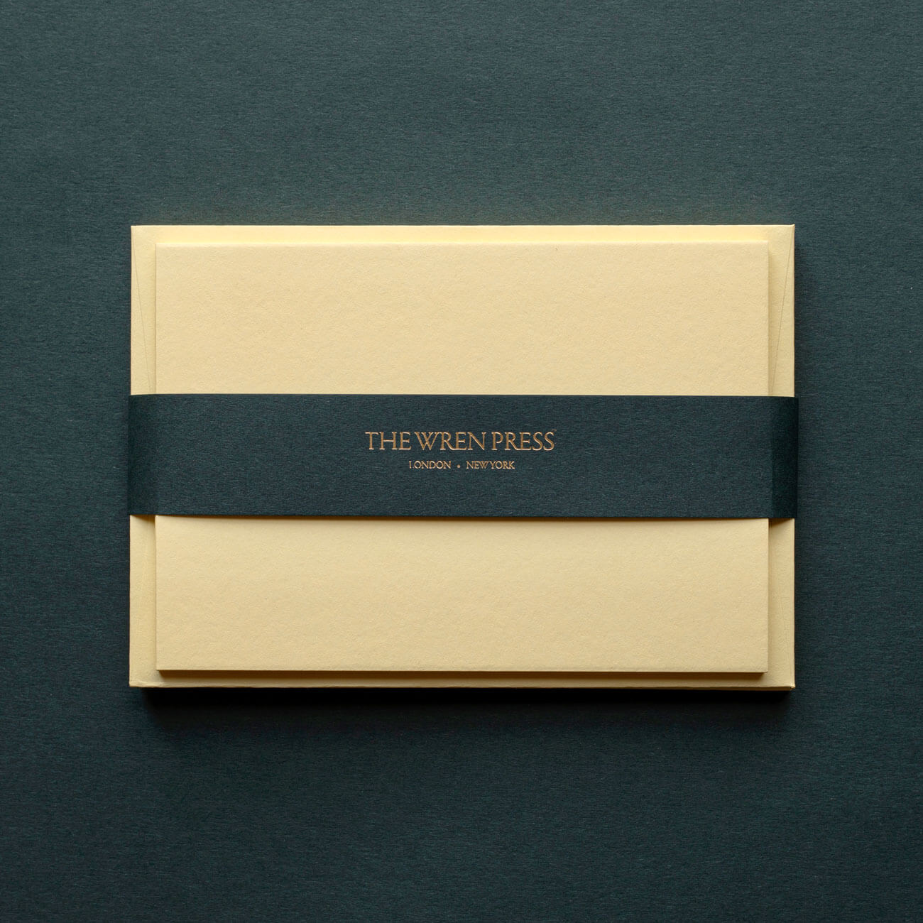 Sorbet Yellow Notecards, Set of 10 | The Wren Press, Mayfair