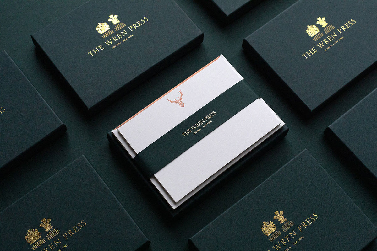Bronze Engraved Stag | The Wren Press